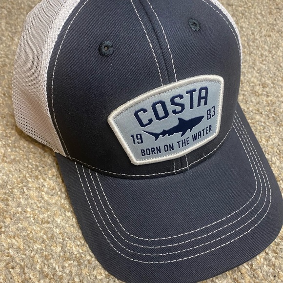 Costa | Accessories | Costa Mesh Back Cap Nwt Shark Hat | Poshmark
